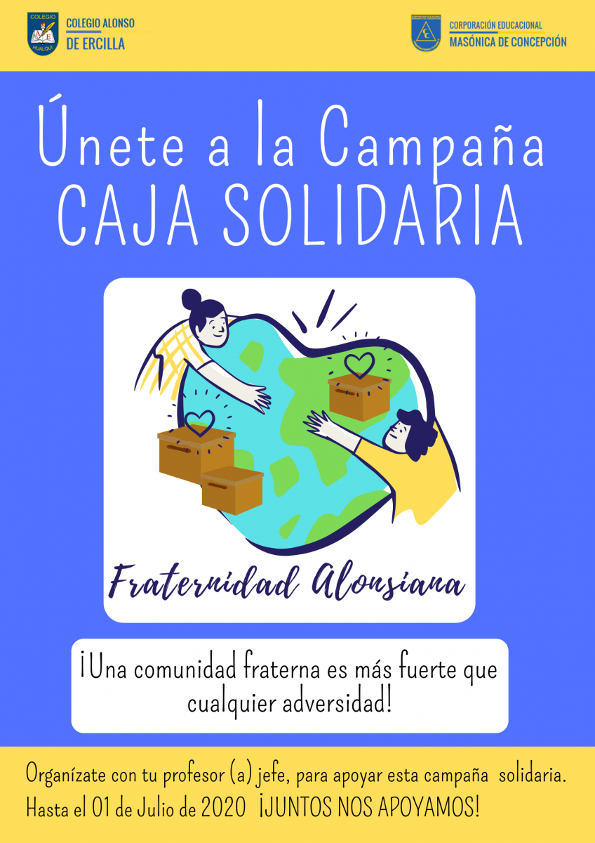 Campaña: Caja Solidaria | Colegio Concepción Hualqui